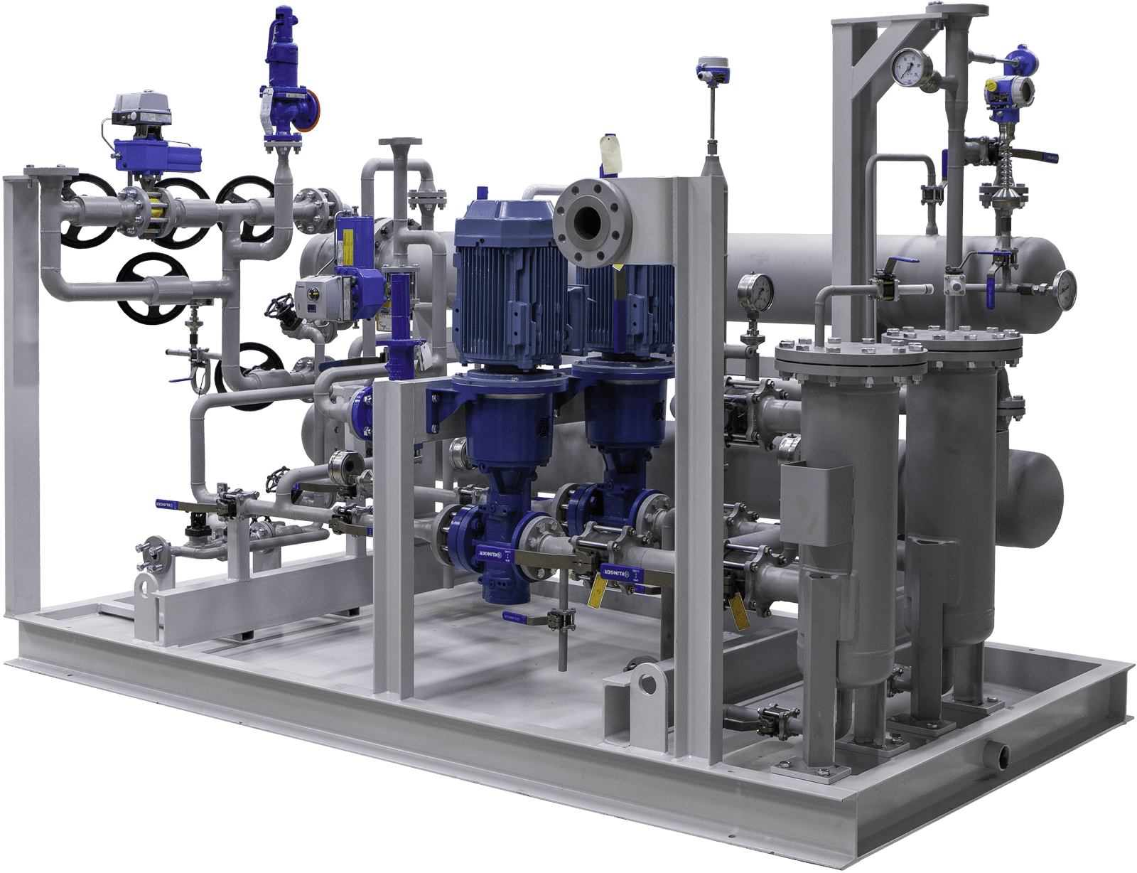 Oil pump skids for HFO, LFO, CTO, TOP & HVO100 – Steel Master